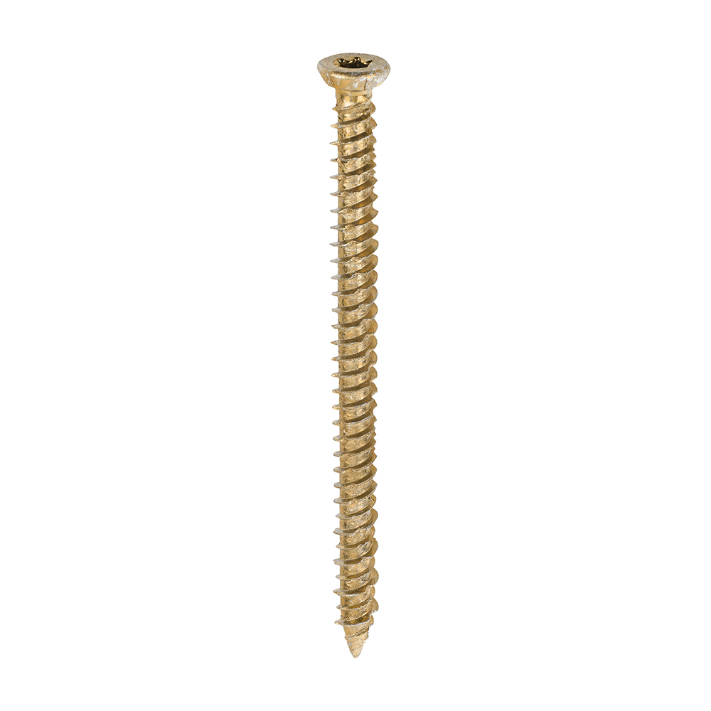 100mm Concrete Screws For Concrete Block, Brick and Masonry Fixings