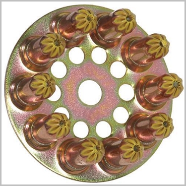 Spit Yellow Disc Bullets 6.3/10 Medium Power 031700 - For Spit P370 ...