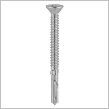 Bi Metal 5.5 x 55mm Heavy Steel Tek Screws - Timber to Heavy Steel