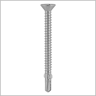 Wing Tip Self Drill Screws 5.5 x 65mm Light Steel - Timber to Steel Fixings