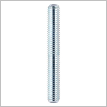 M12 Threaded Bar Rod 1 Meter Zinc - Securall Fastenings Fixings