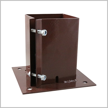 4 x 4 Base Plate | 100mm Bolt Down Anchor
