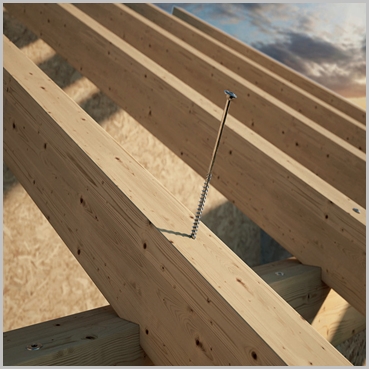 8 x 80MM TBS Flange Wafer Head Screws - Timber Construction Screws